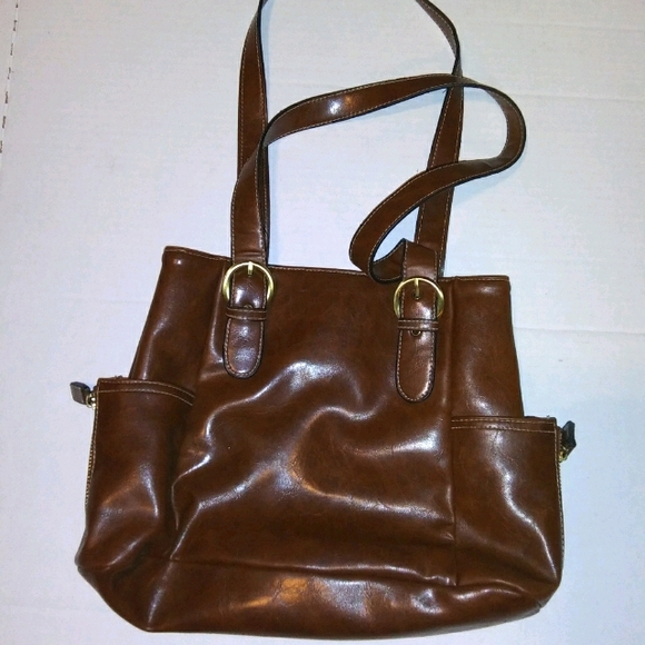 Smartlyte | Bags | Smartlyte Brown Satchel | Poshmark
